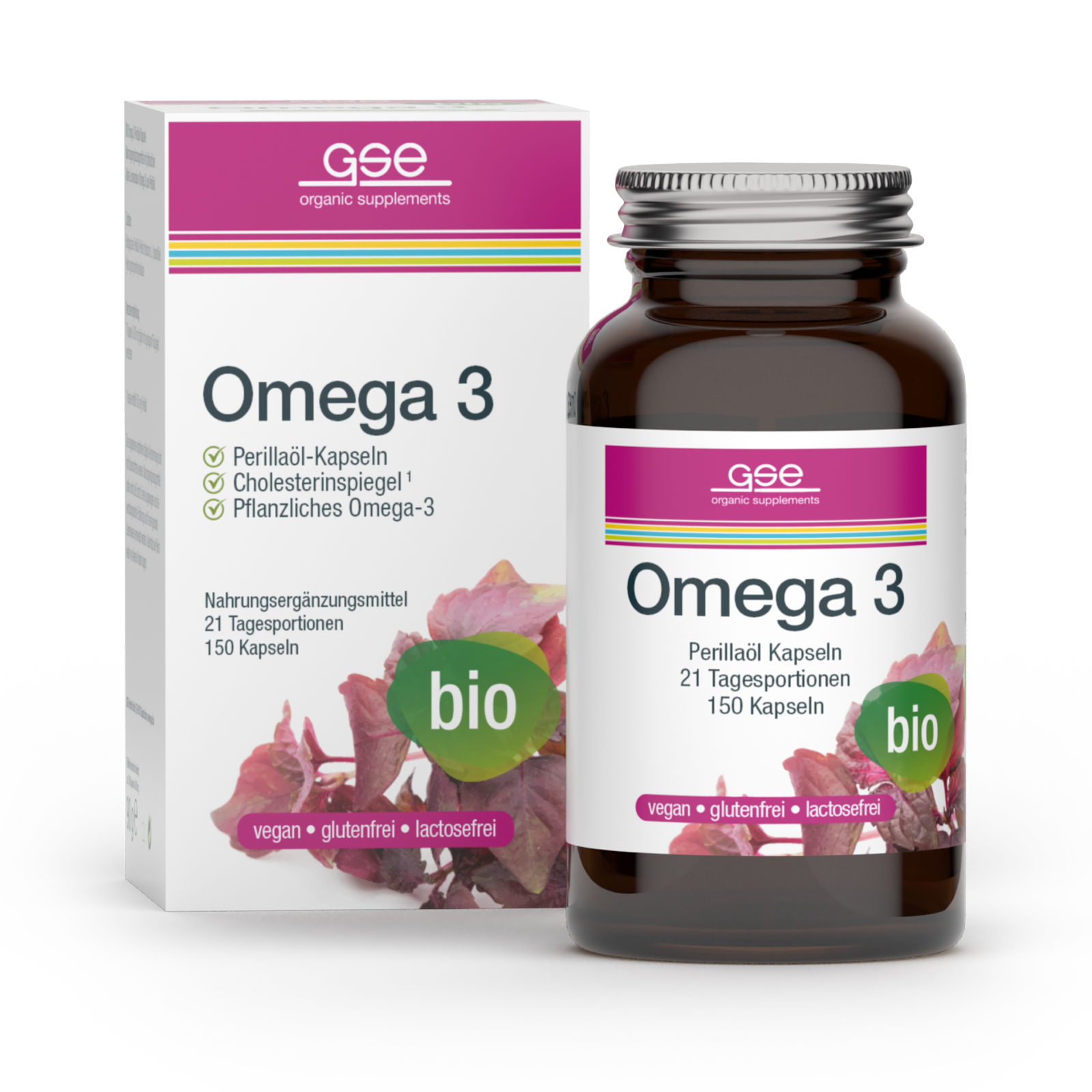 Omega-3 Perillaöl Kapseln | GSE – GSE organic supplements