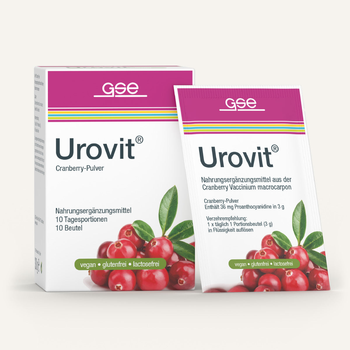 Urovit Cranberry Pulver – gse organic supplements