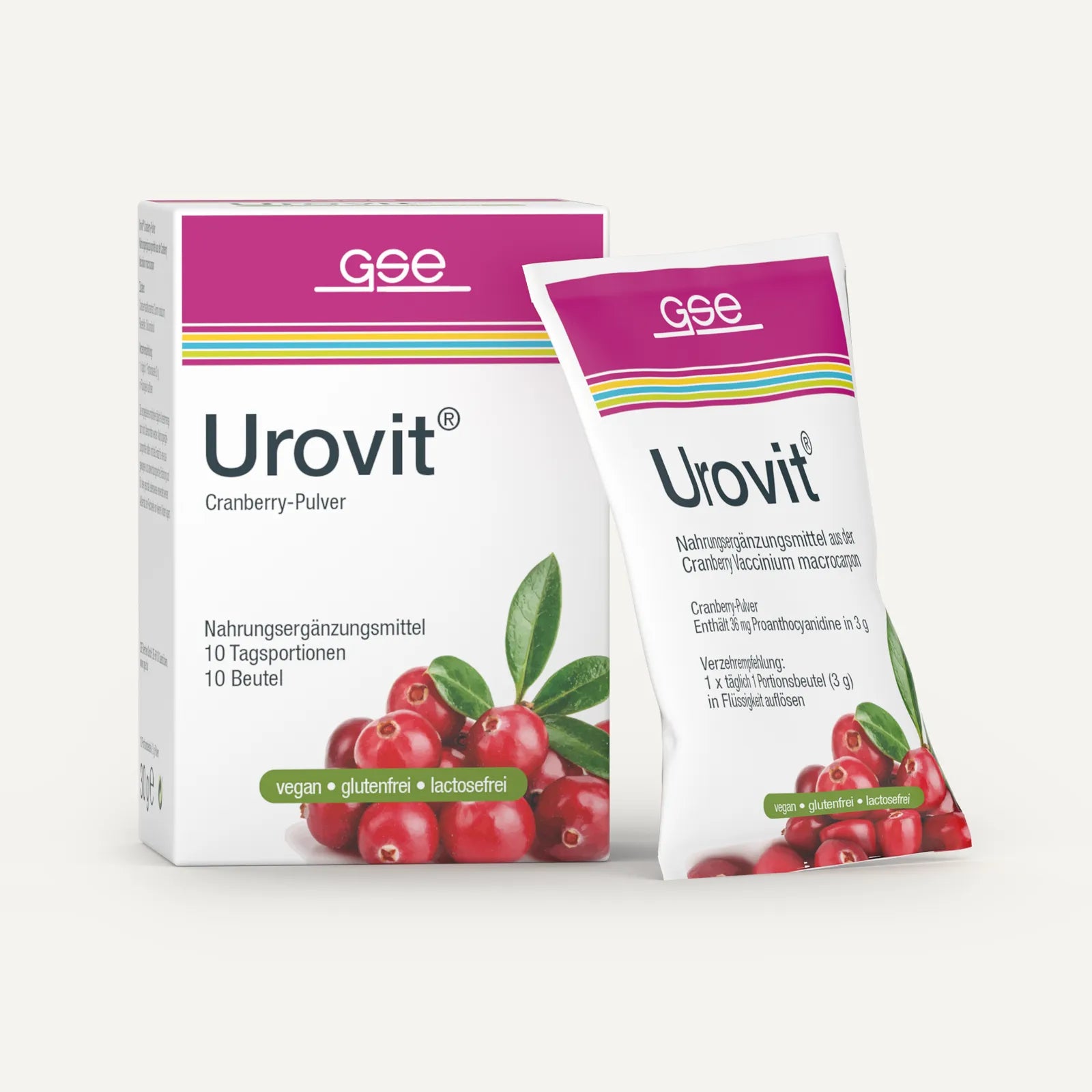 Urovit Cranberry Pulver – gse organic supplements